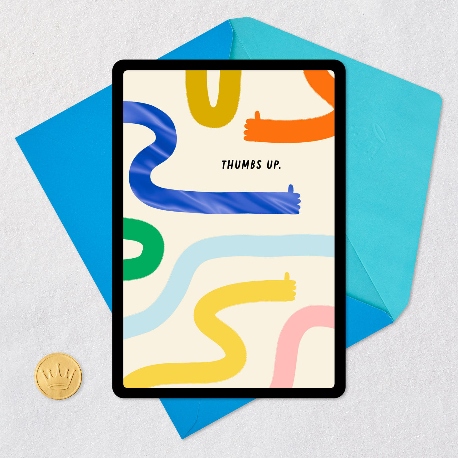 Thumbs Up Venmo Congratulations Card - Greeting Cards | Hallmark