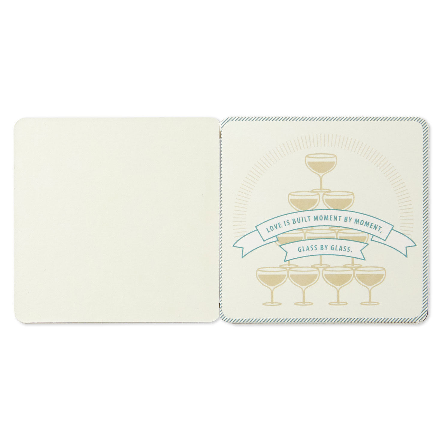 Cheers to Love Coaster Book, Set of 20 - Coasters | Hallmark