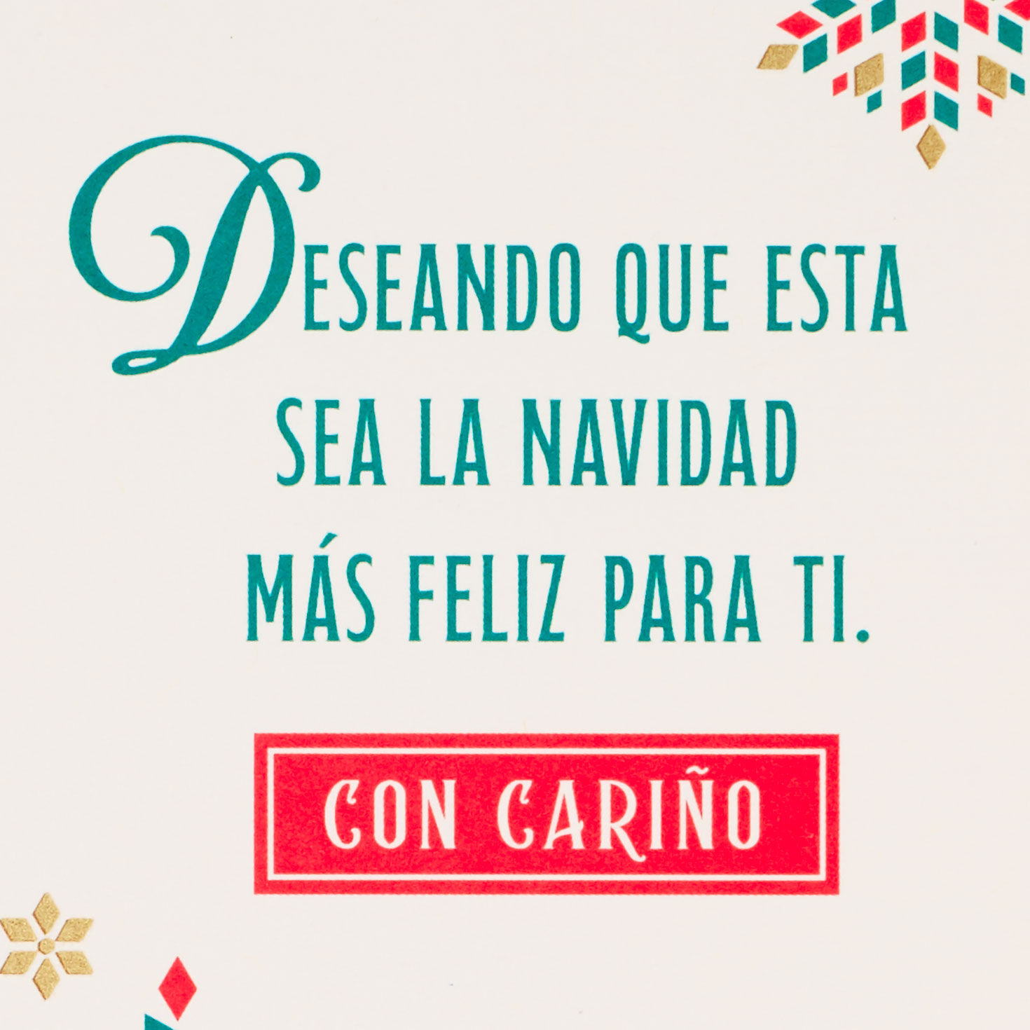 Hallmark Feliz Navidad Santa Spanish-Language Money Holder Christmas ...