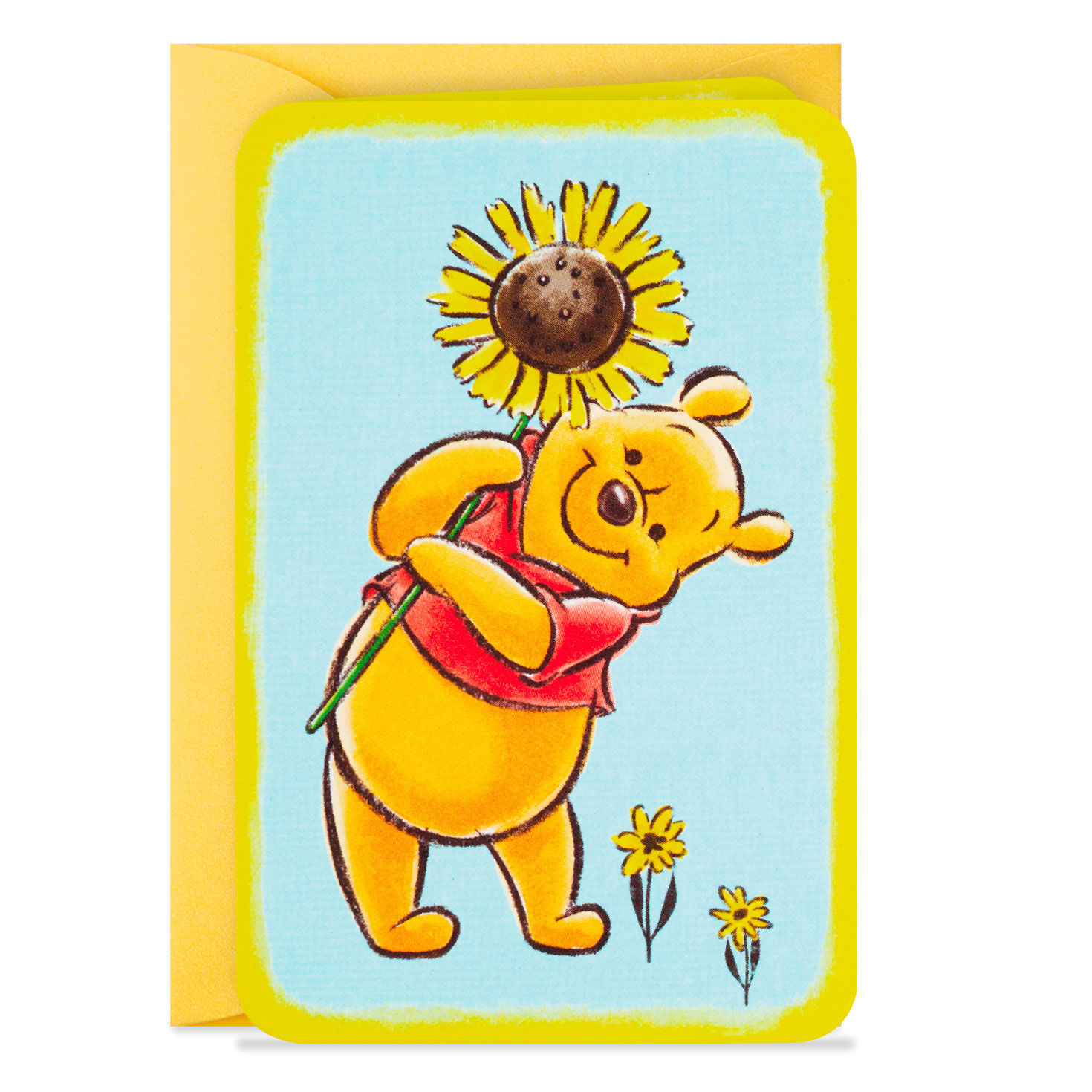 pooh bear coloring pages birthday card
