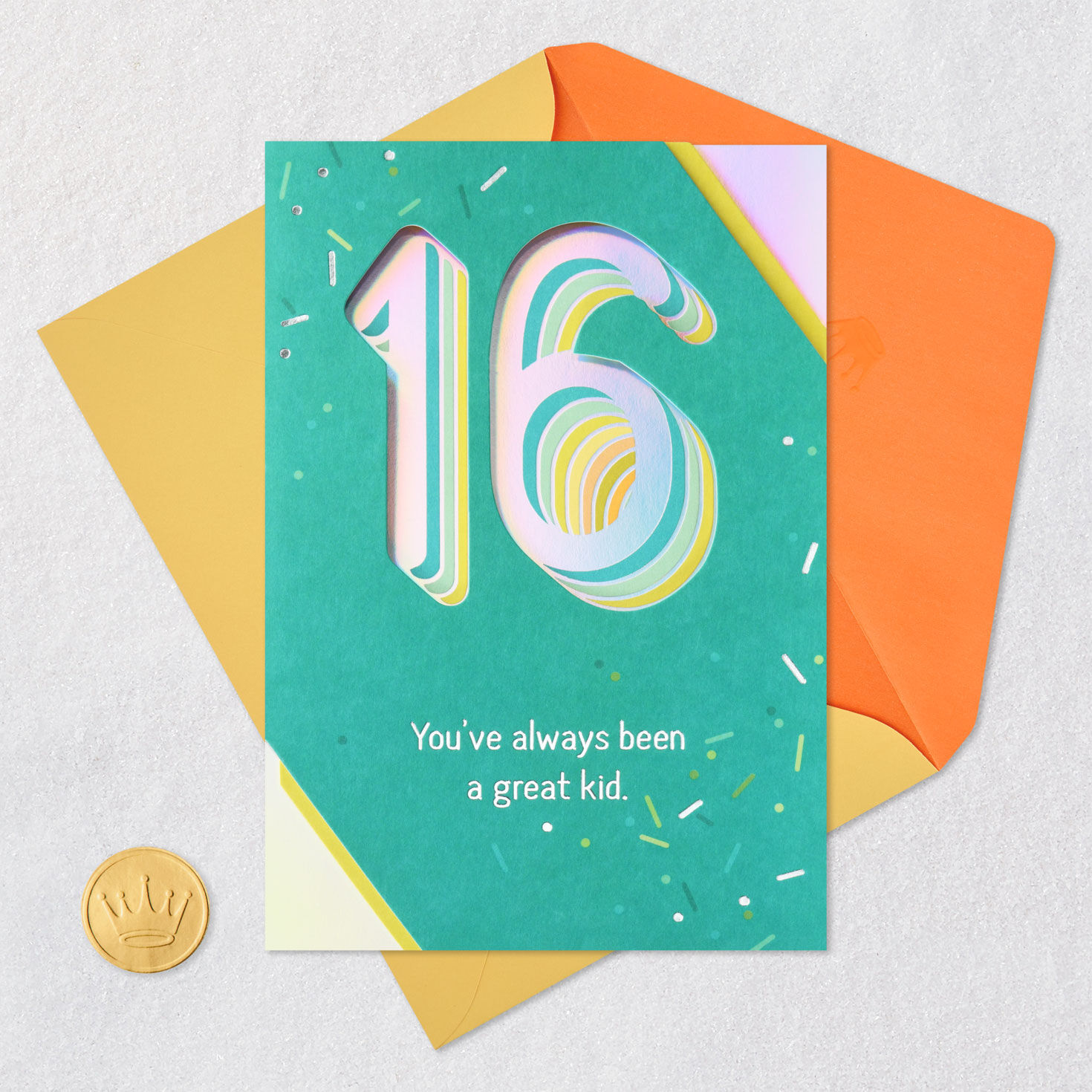 More Awesome With Every Year 16th Birthday Card - Greeting Cards | Hallmark