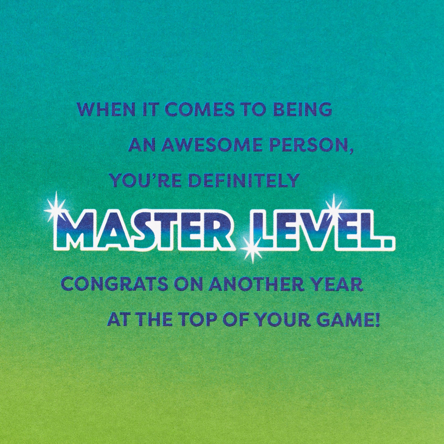 You're Master Level Awesome Birthday Card - Greeting Cards | Hallmark