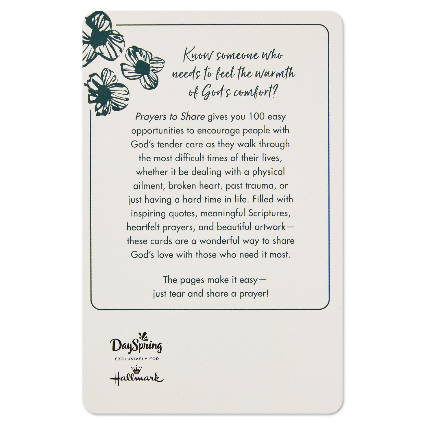 Prayers to Share: 100 Pass-Along Notes for Comfort Book - Gift Books ...
