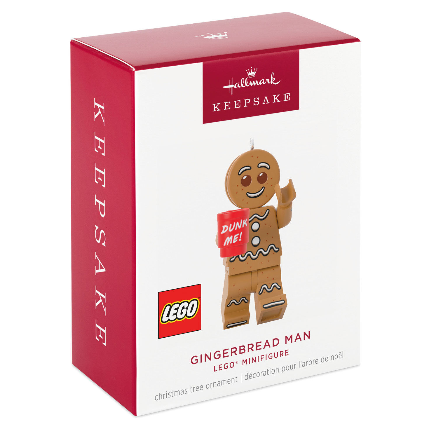 how to make a lego gingerbread man