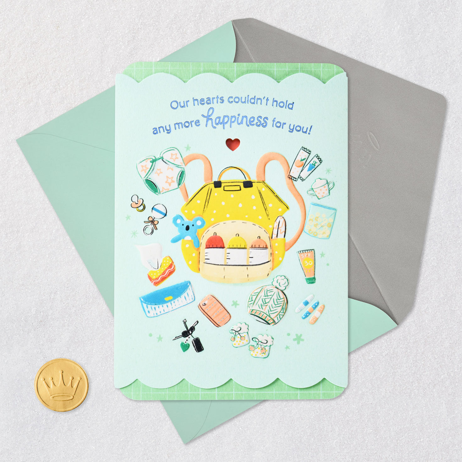 Showered With Love Baby Shower Card From All - Greeting Cards | Hallmark