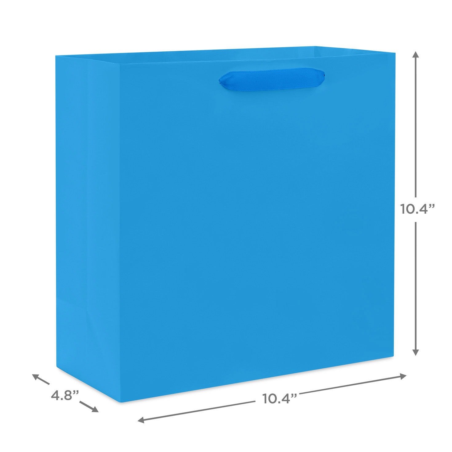 10.4" Royal Blue Large Square Gift Bag - Gift Bags | Hallmark
