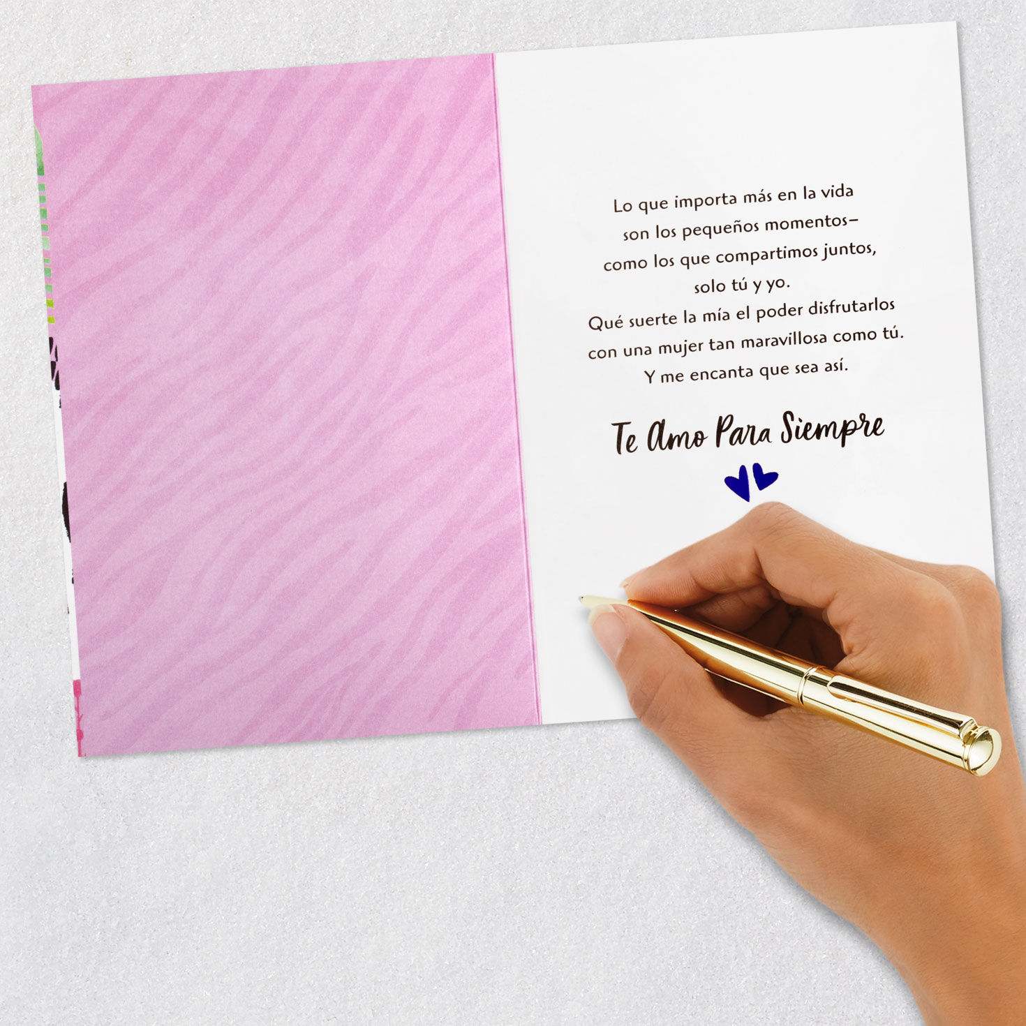 Life By Your Side Romantic Spanish-Language Love Card for Her ...