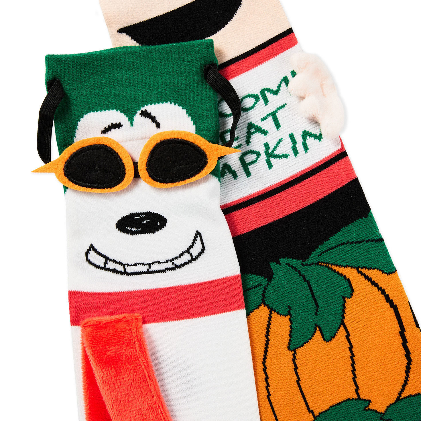 Peanuts® Great Pumpkin Linus and Flying Ace Novelty Socks - Socks ...