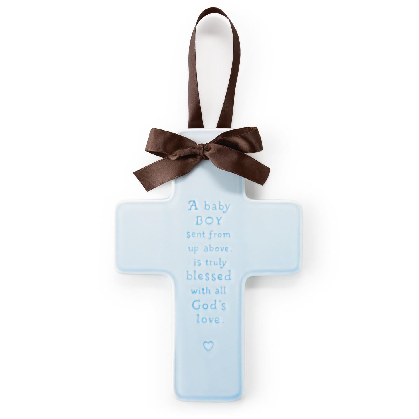 Boy Ceramic Cross