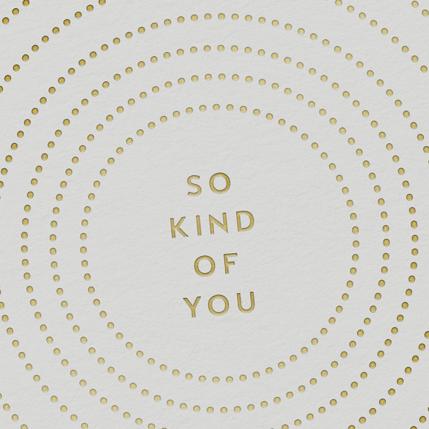 Concentric Circles So Kind of You Blank Thank You Notes, Pack of 10 ...