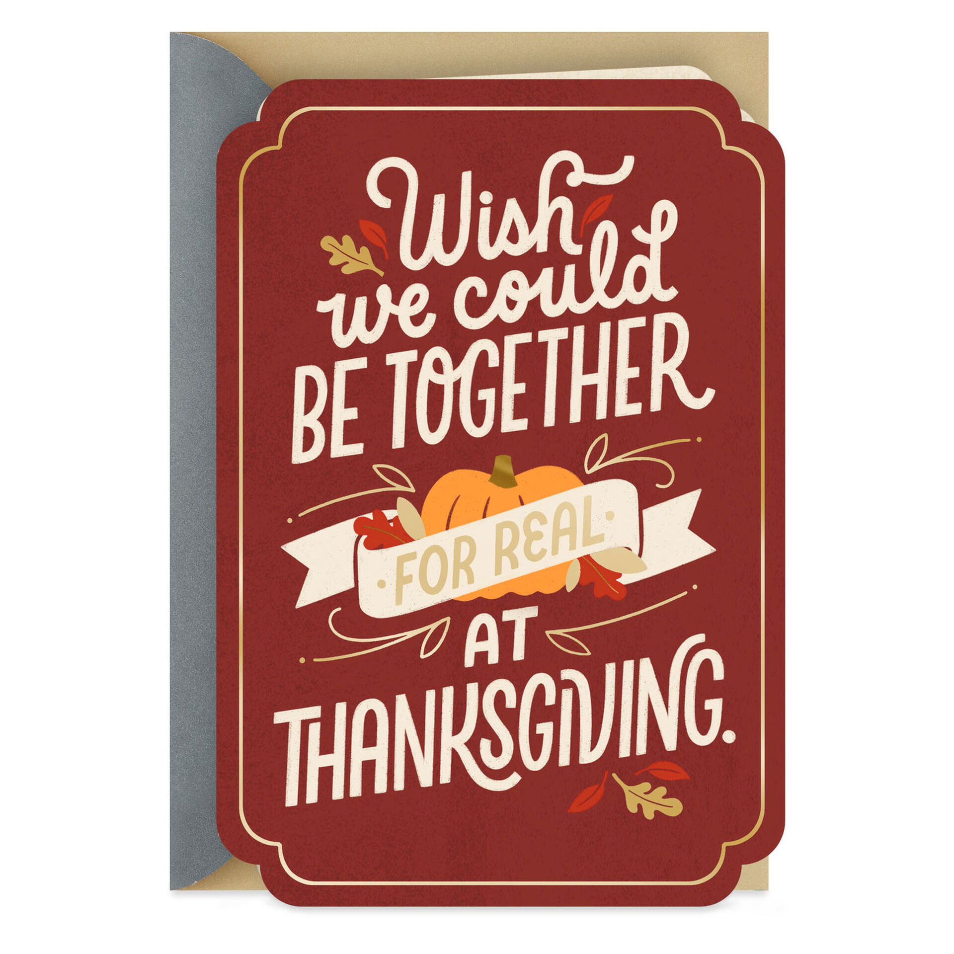 Wish We Could Be Together Thanksgiving Card for Friend - Greeting Cards ...