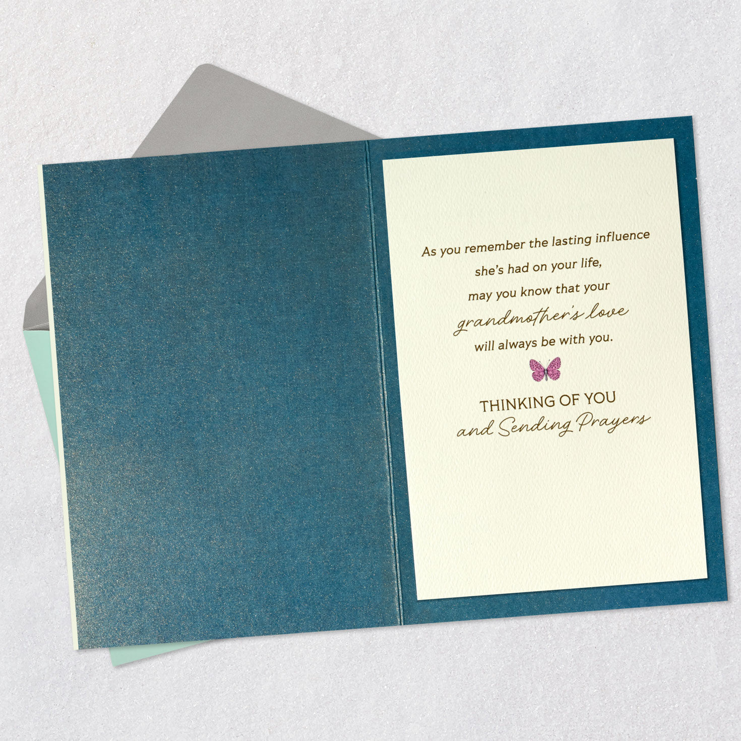 Her Love Will Always Be With You Sympathy Card for Loss of Grandmother - Greeting Cards | Hallmark