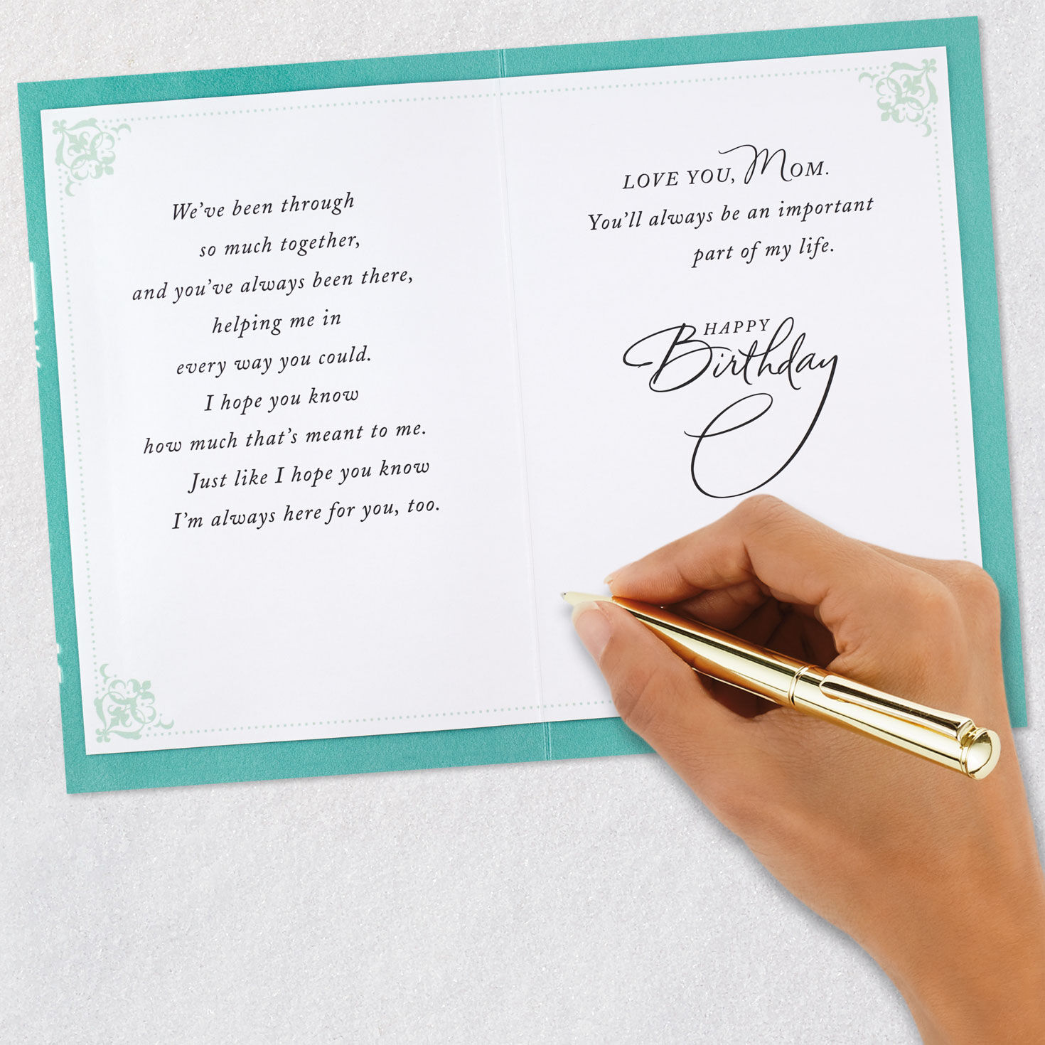 Such an Important Part of My Life Birthday Card for Mom - Greeting ...