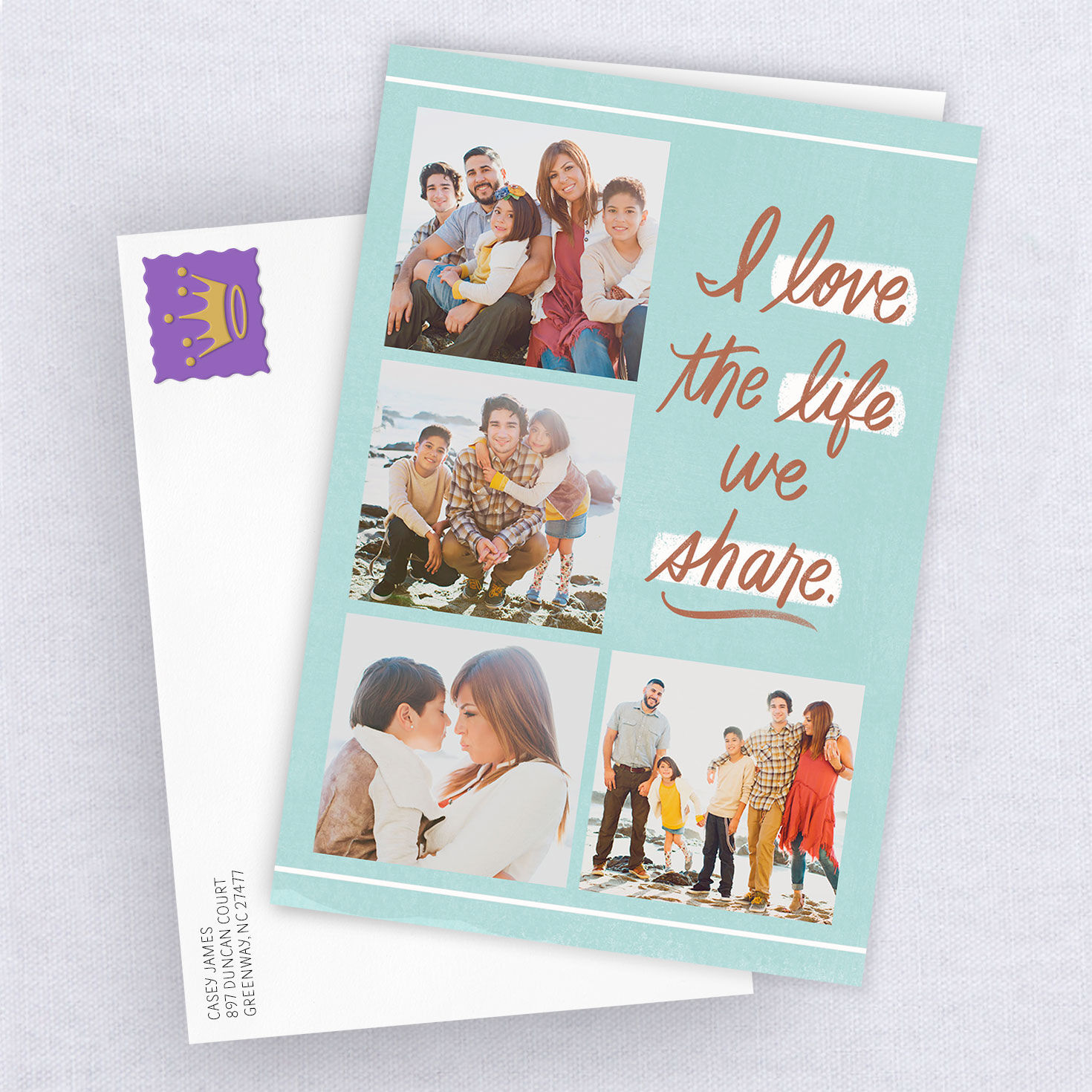 Love the Life We Share Collage Love eCard - eCards | Hallmark