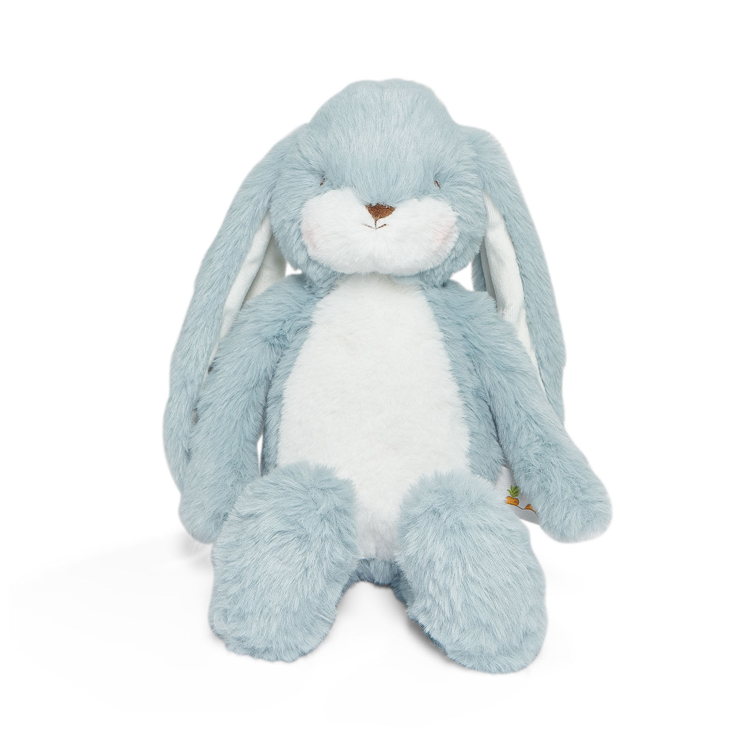 Bunnies by the Bay Little Nibble Stormy Blue Bunny Stuffed Animal, 12 ...