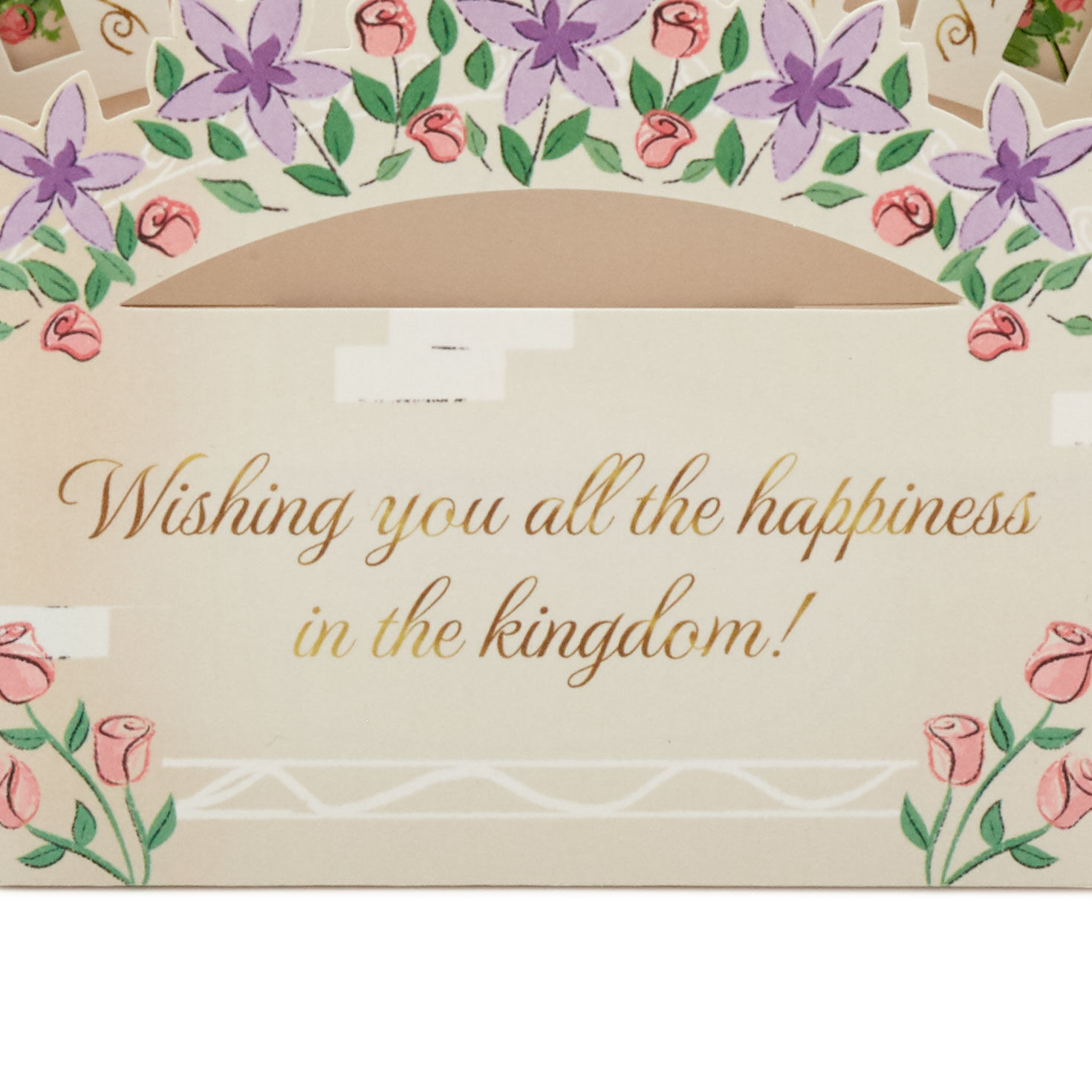 Disney Princess Castle All the Happiness 3D Pop-Up Card With Playset ...