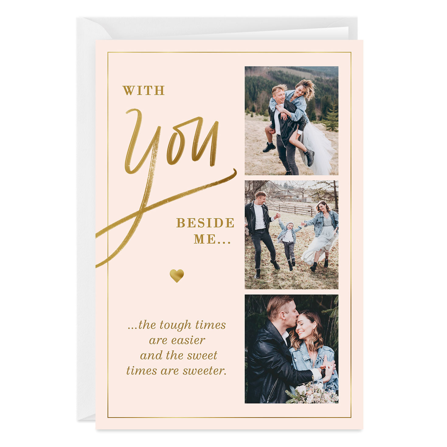 With You Beside Me Custom Love Card - Greeting Cards | Hallmark