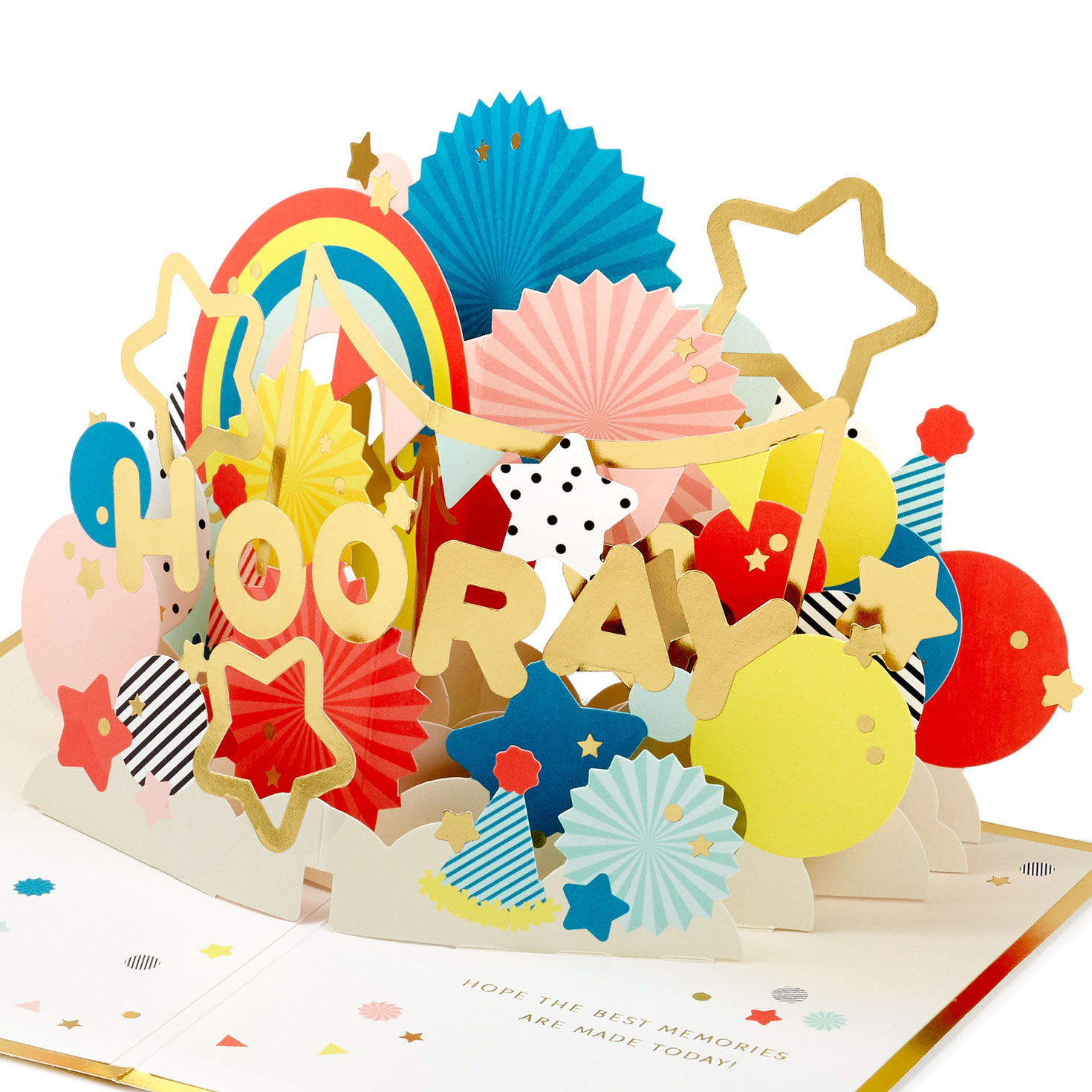 Time to Celebrate 3D Pop-Up Card - Greeting Cards | Hallmark
