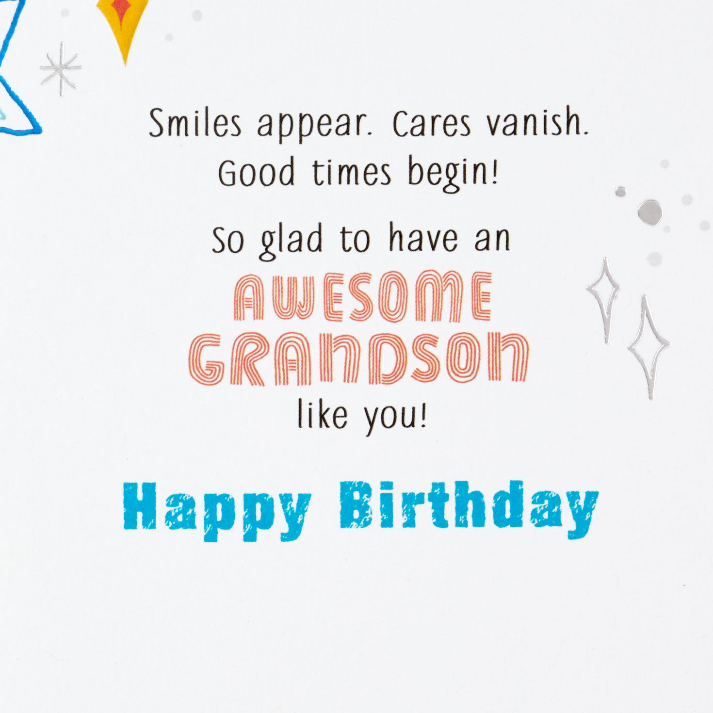 Love When You're Around Birthday Card for Grandson - Greeting Cards ...