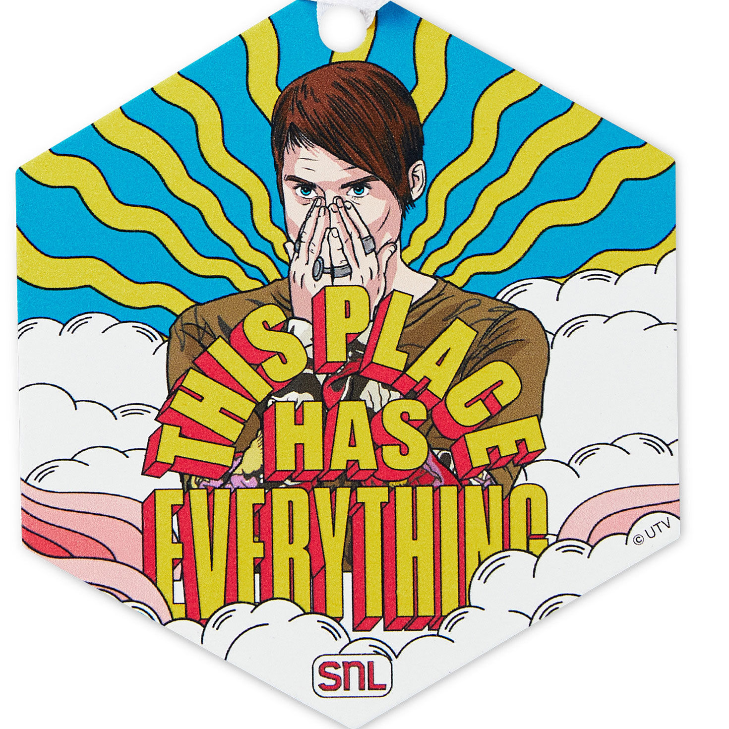 Saturday Night Live Stefon Metal Ornament - Hallmark Ornaments | Hallmark