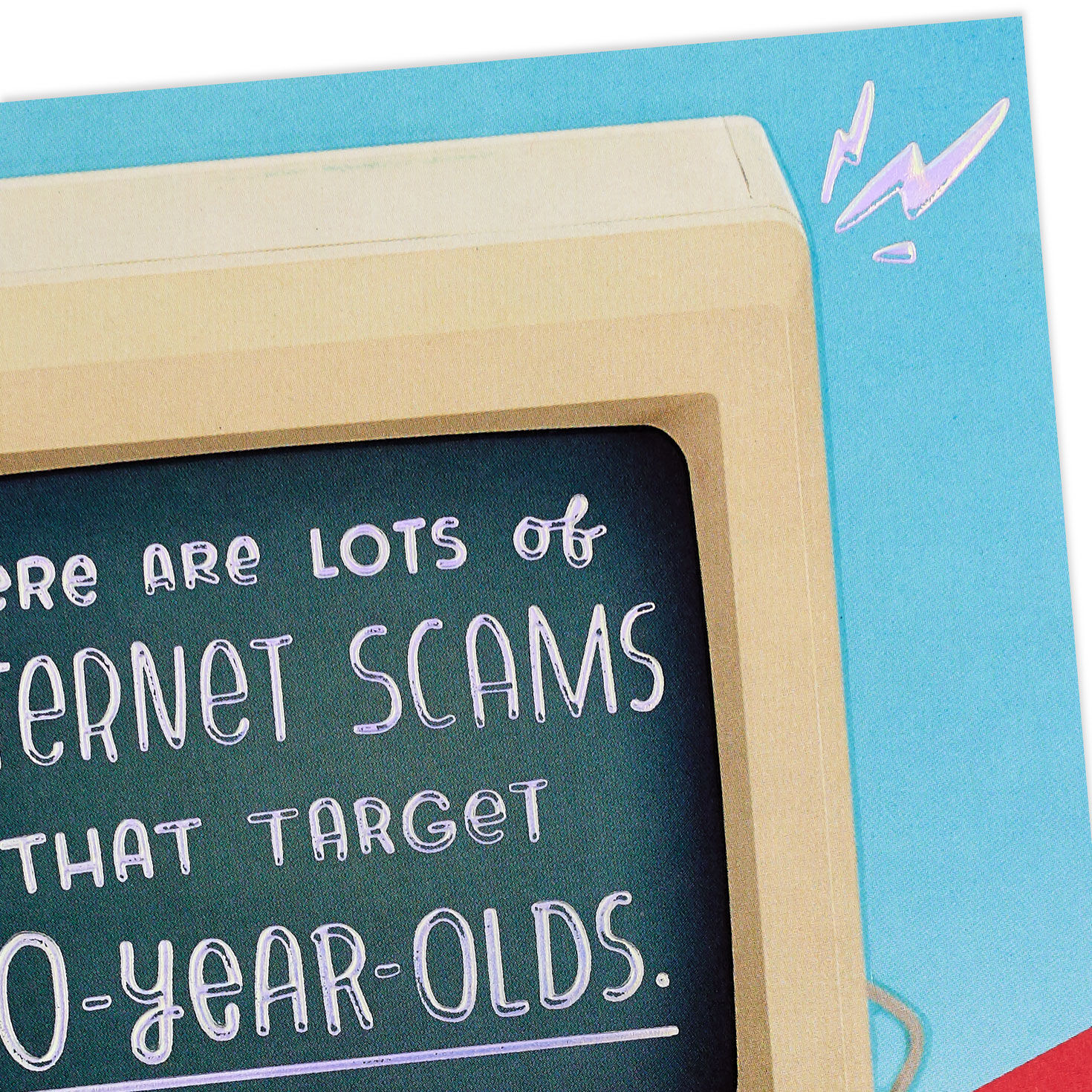 Beware of Internet Scams Funny 50th Birthday Card - Greeting Cards ...