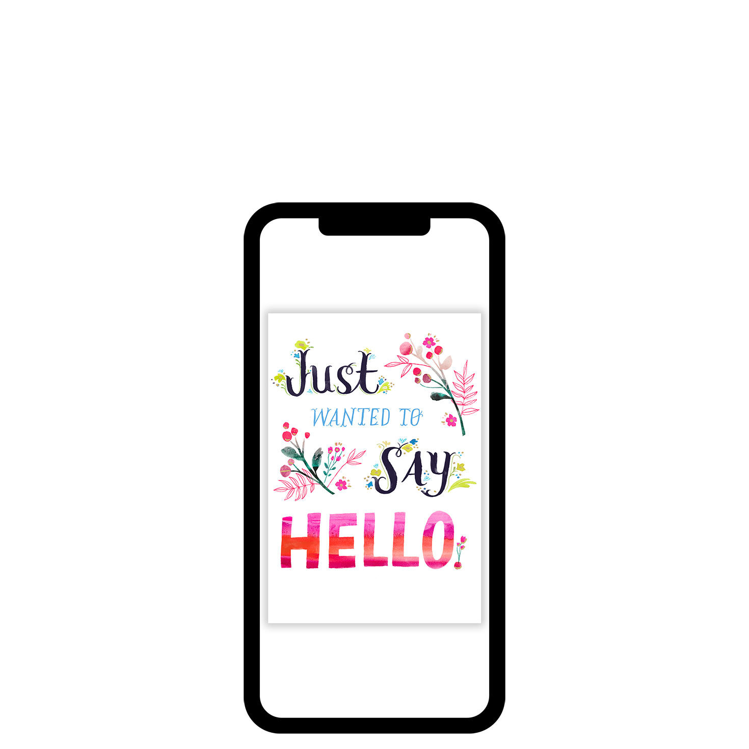 Just Wanted to Say Hello eCard - eCards | Hallmark