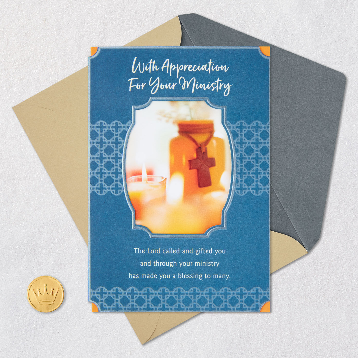 With Appreciation for Your Ministry Religious Thank You Card - Greeting ...