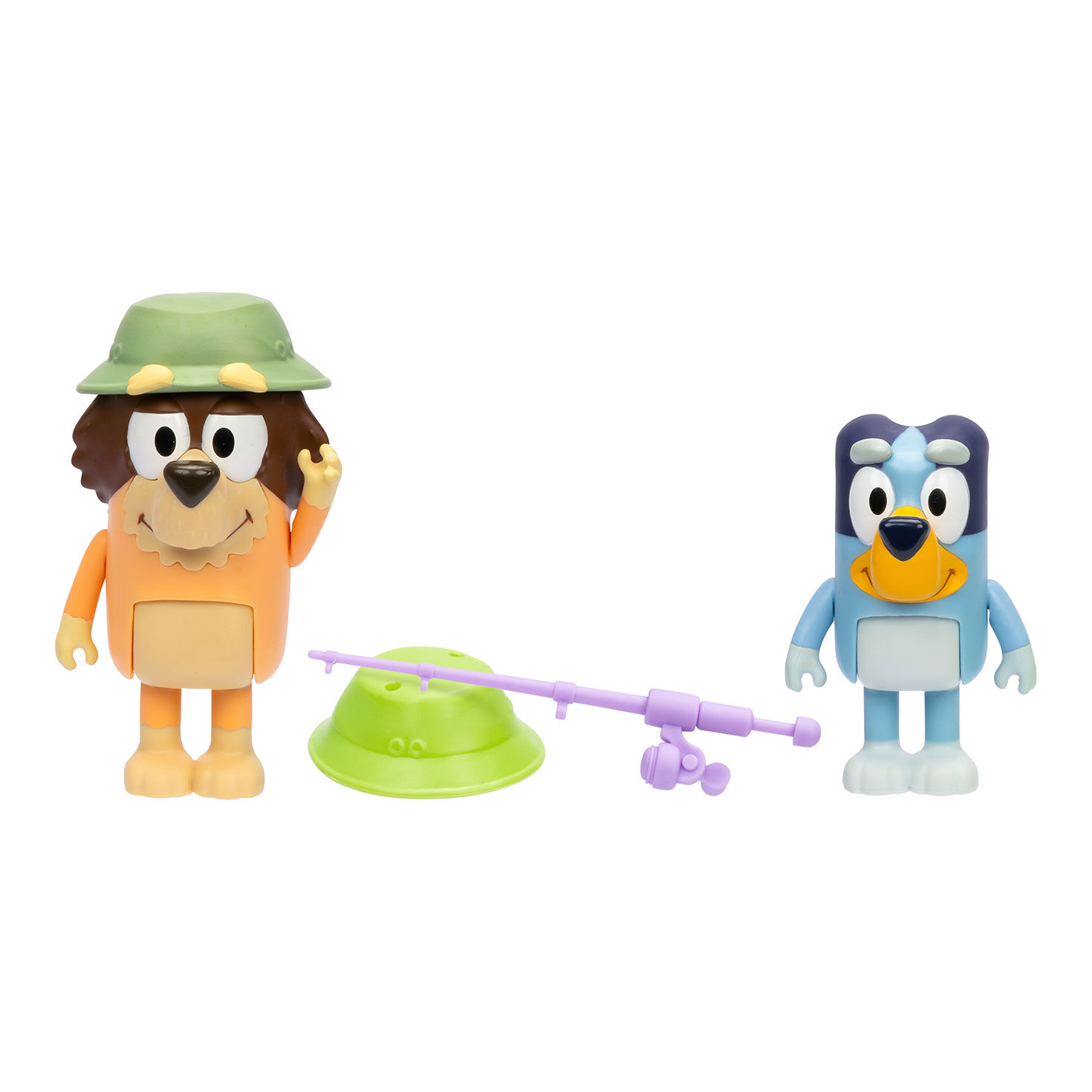 Bluey and Granddad Go Fishing Play Figures, Set of 2 - Kids Toys | Hallmark