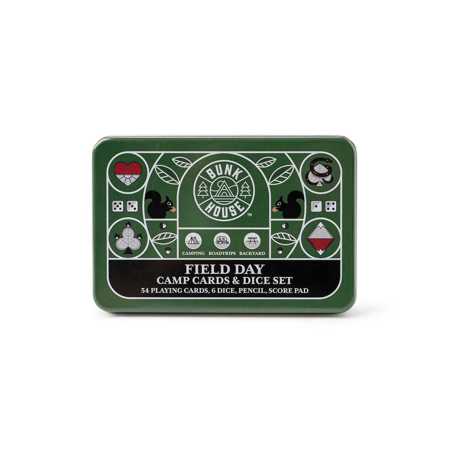Bunk House Field Day Camp Cards and Dice Set - Party Games | Hallmark