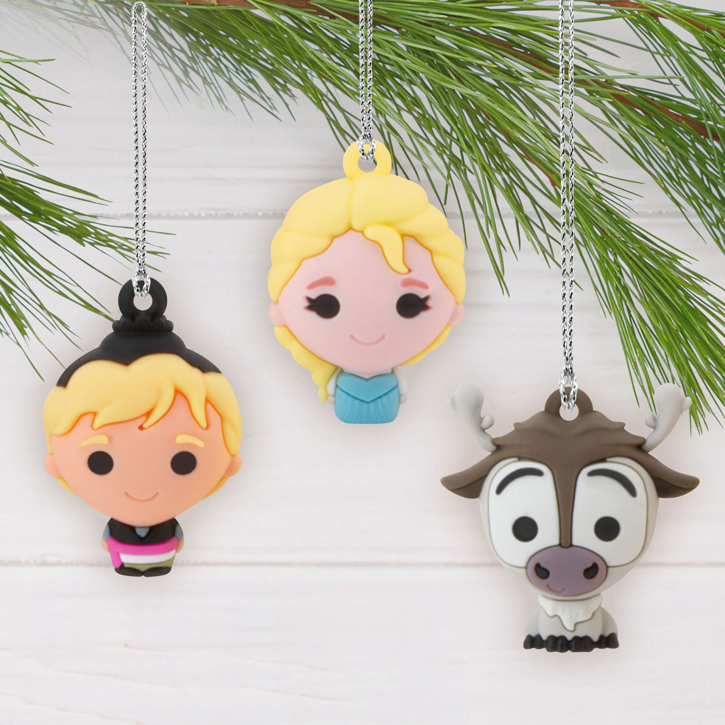 Mini Disney Frozen Shatterproof Hallmark Ornaments, Set of 6 - Hallmark ...