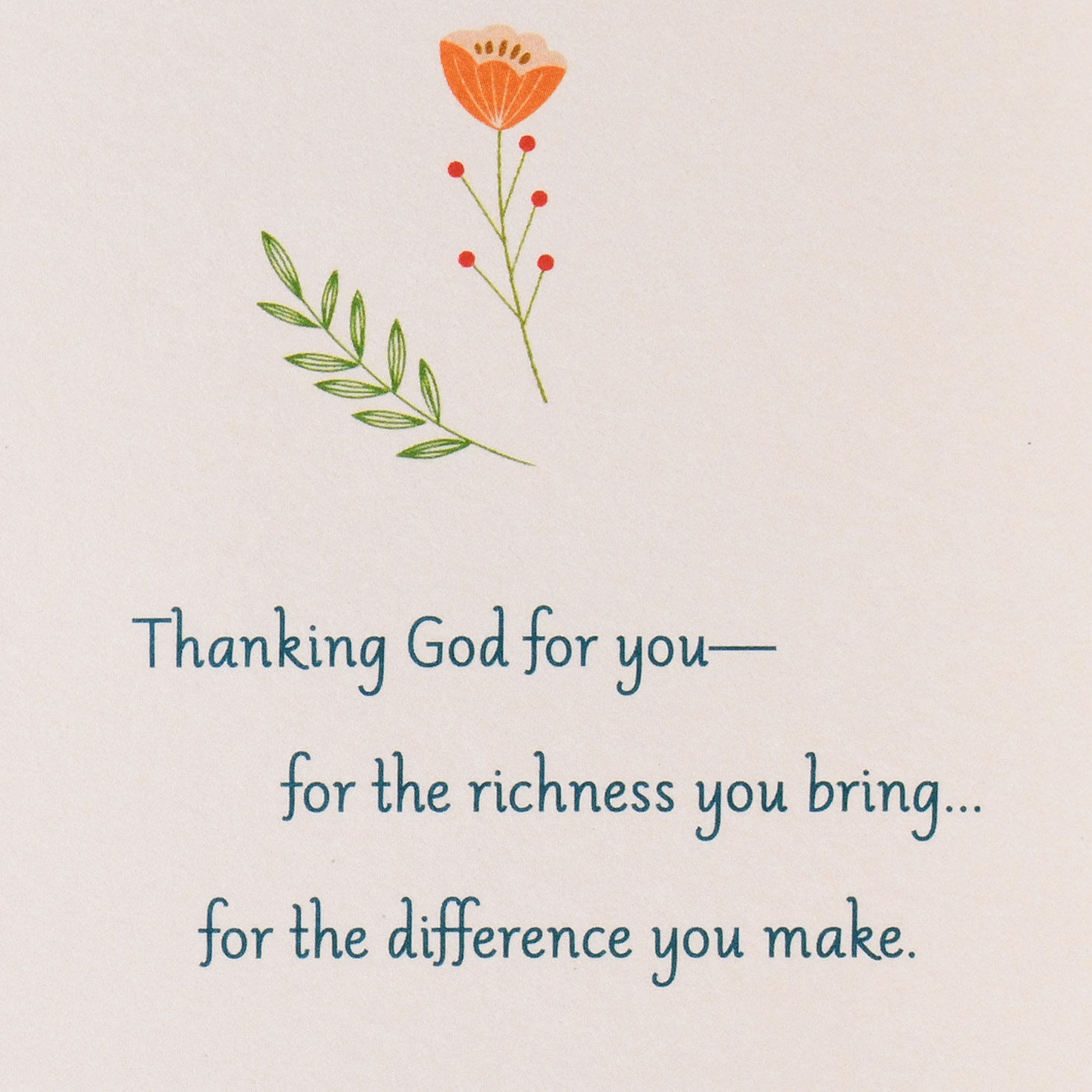 Thanking God for You Religious Friendship Card - Greeting Cards | Hallmark