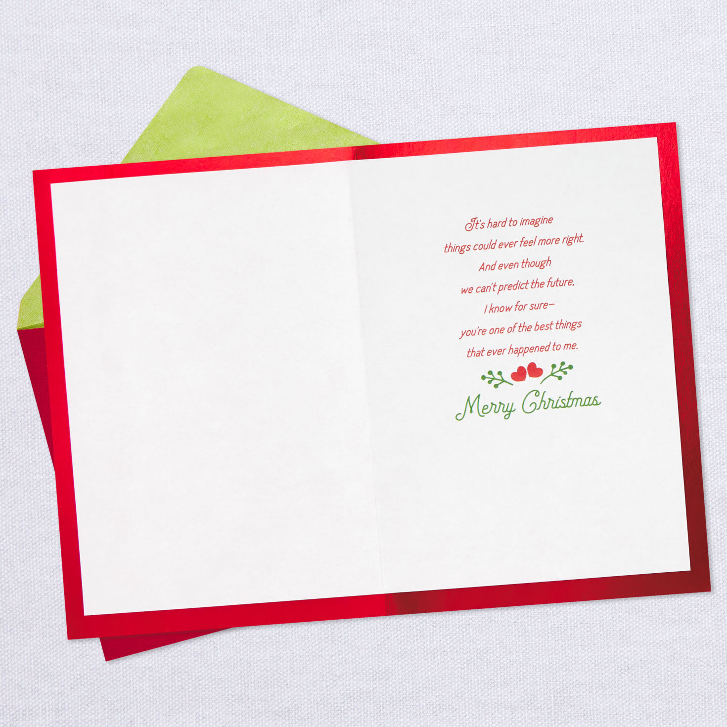 Were Good Together Romantic Christmas Card Greeting Cards Hallmark