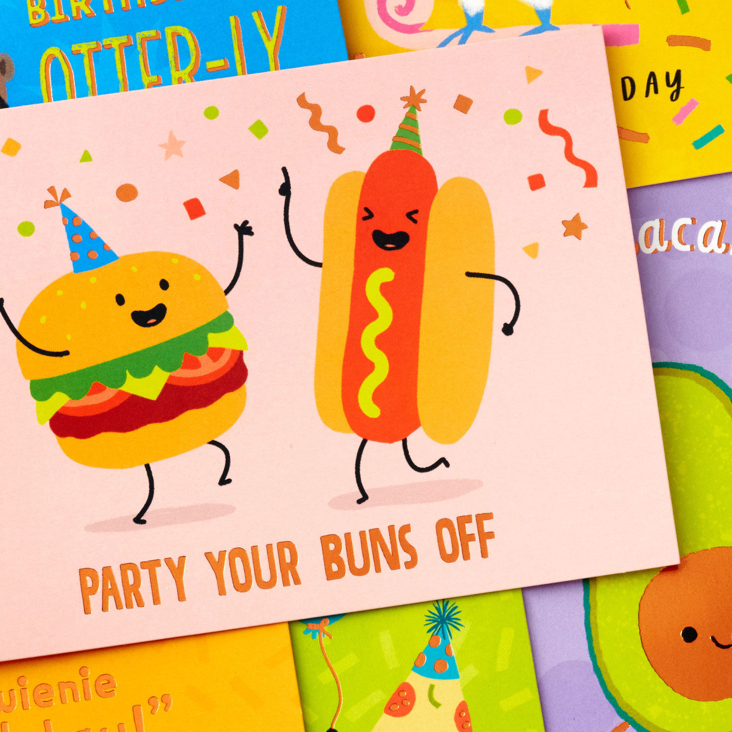 Give a Giggle Assorted Boxed Birthday Note Cards, Pack of 24 - Note ...