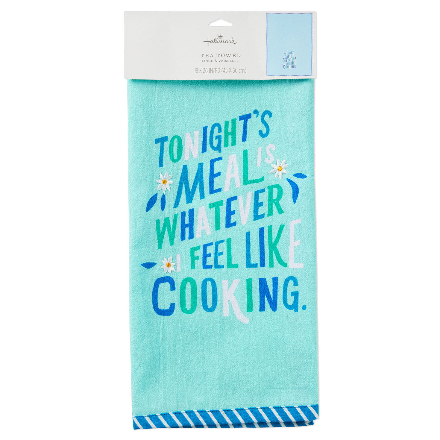 Tonight's Meal Tea Towel, 18x26 - Kitchen Linens | Hallmark