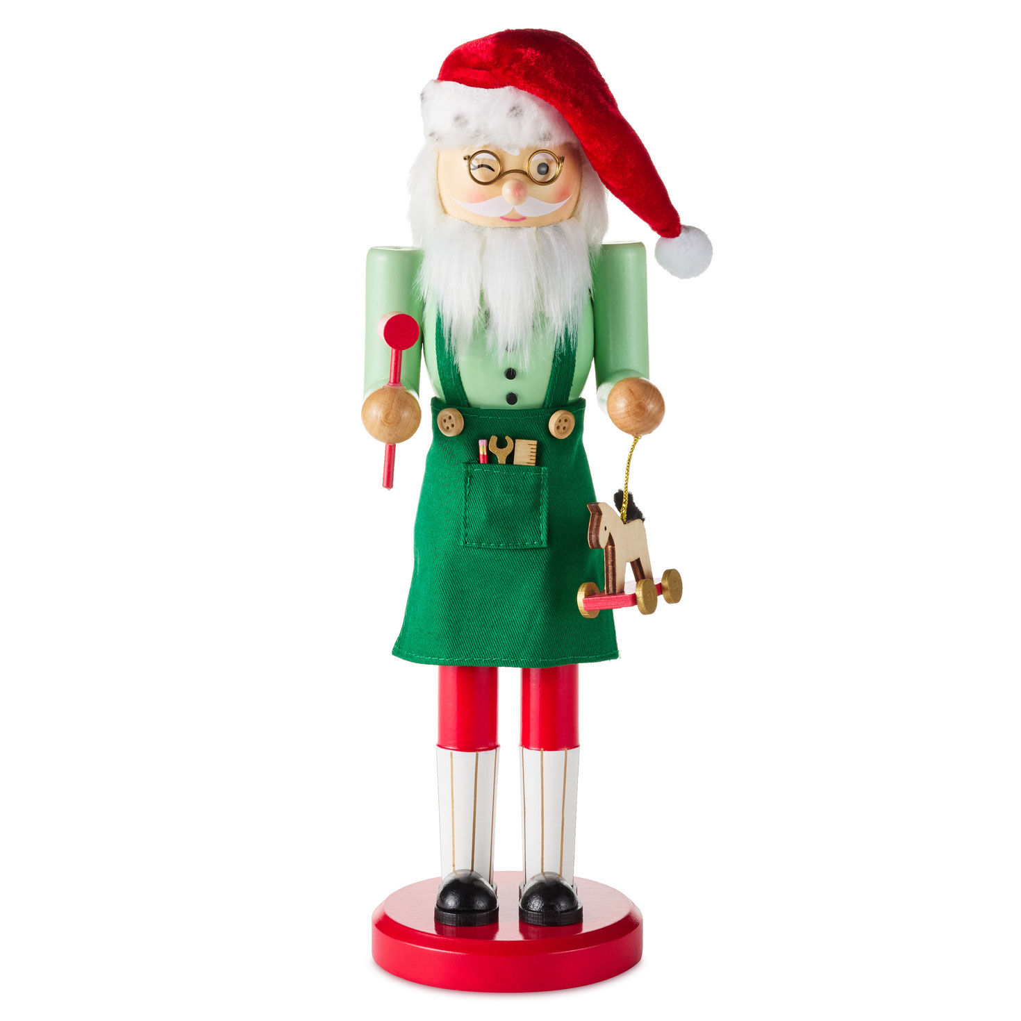Toymaker Santa Nutcracker Figurine, 14" H - Figurines | Hallmark