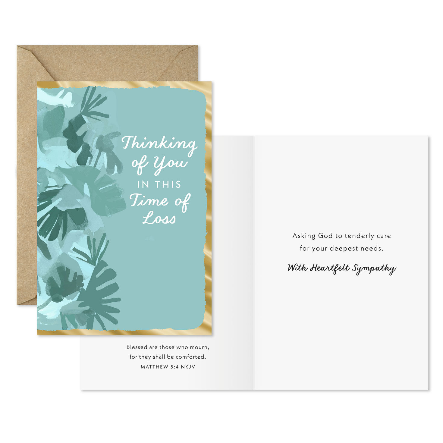Abstract Nature Religious Sympathy Cards, Pack of 10 - Boxed Cards ...