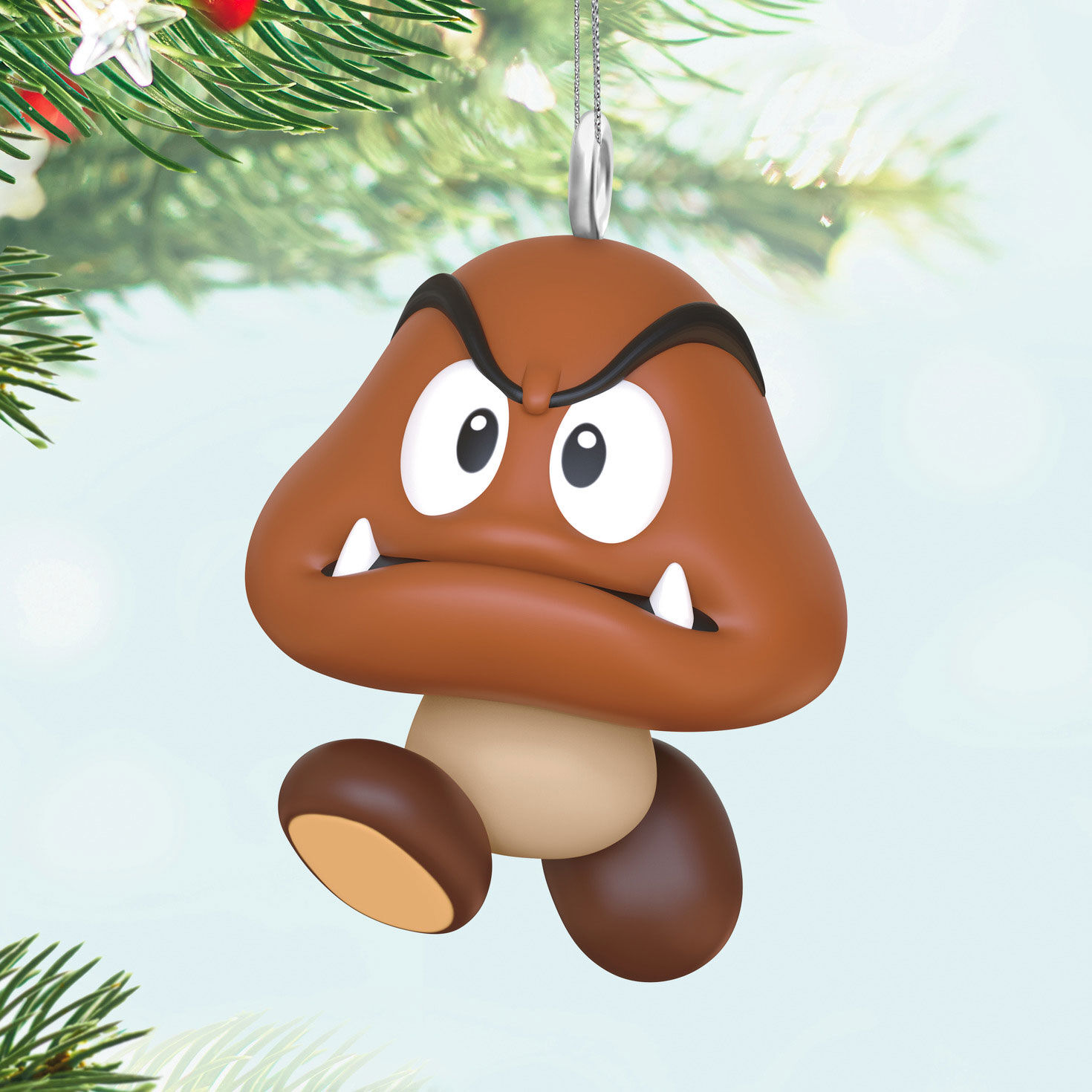 Mini Nintendo Super Mario™ Goomba Ornament, 1" - Keepsake Ornaments ...