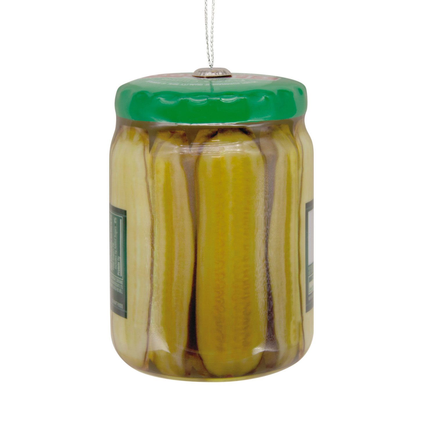 Kraft Claussen Pickles Jar Shatterproof Hallmark Ornament - Hallmark ...