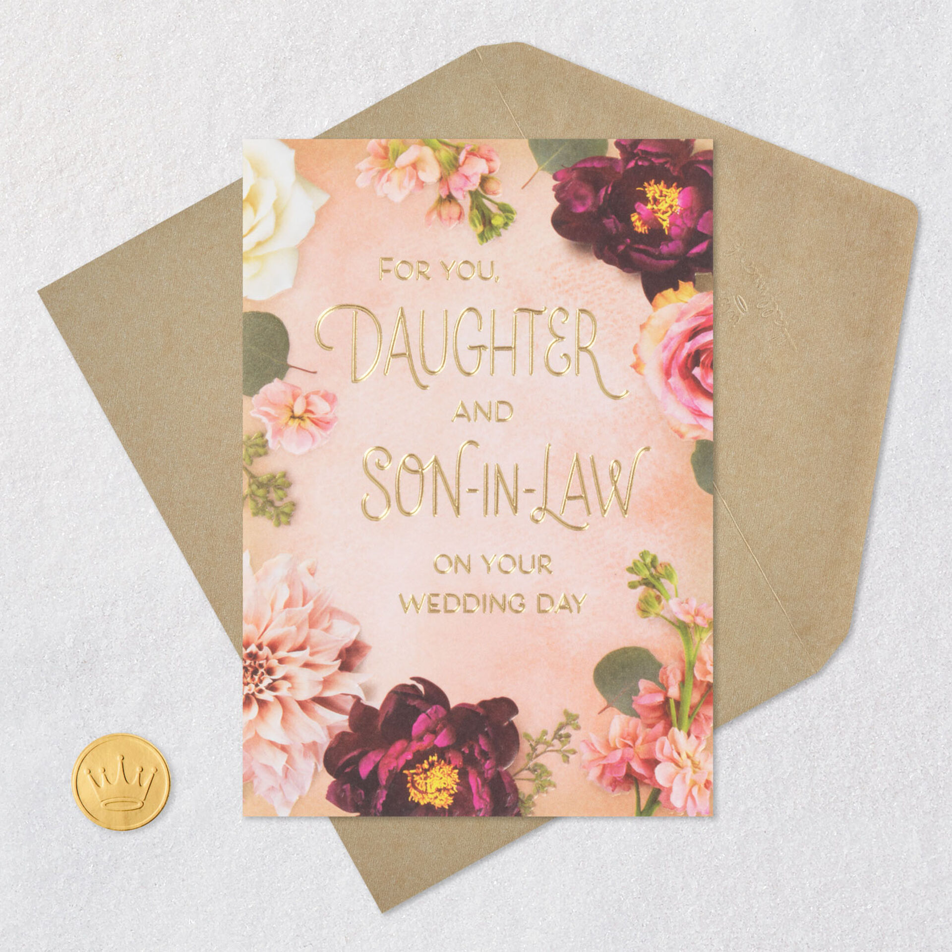 Thrilled to Celebrate You Wedding Card for Daughter and Son-in-Law ...