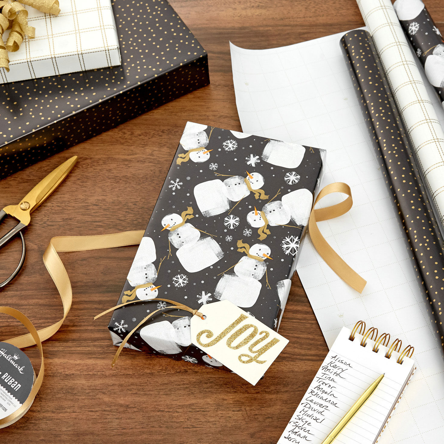 Modern Holiday 3-Pack Wrapping Paper Assortment, 120 sq. ft. - Wrapping ...