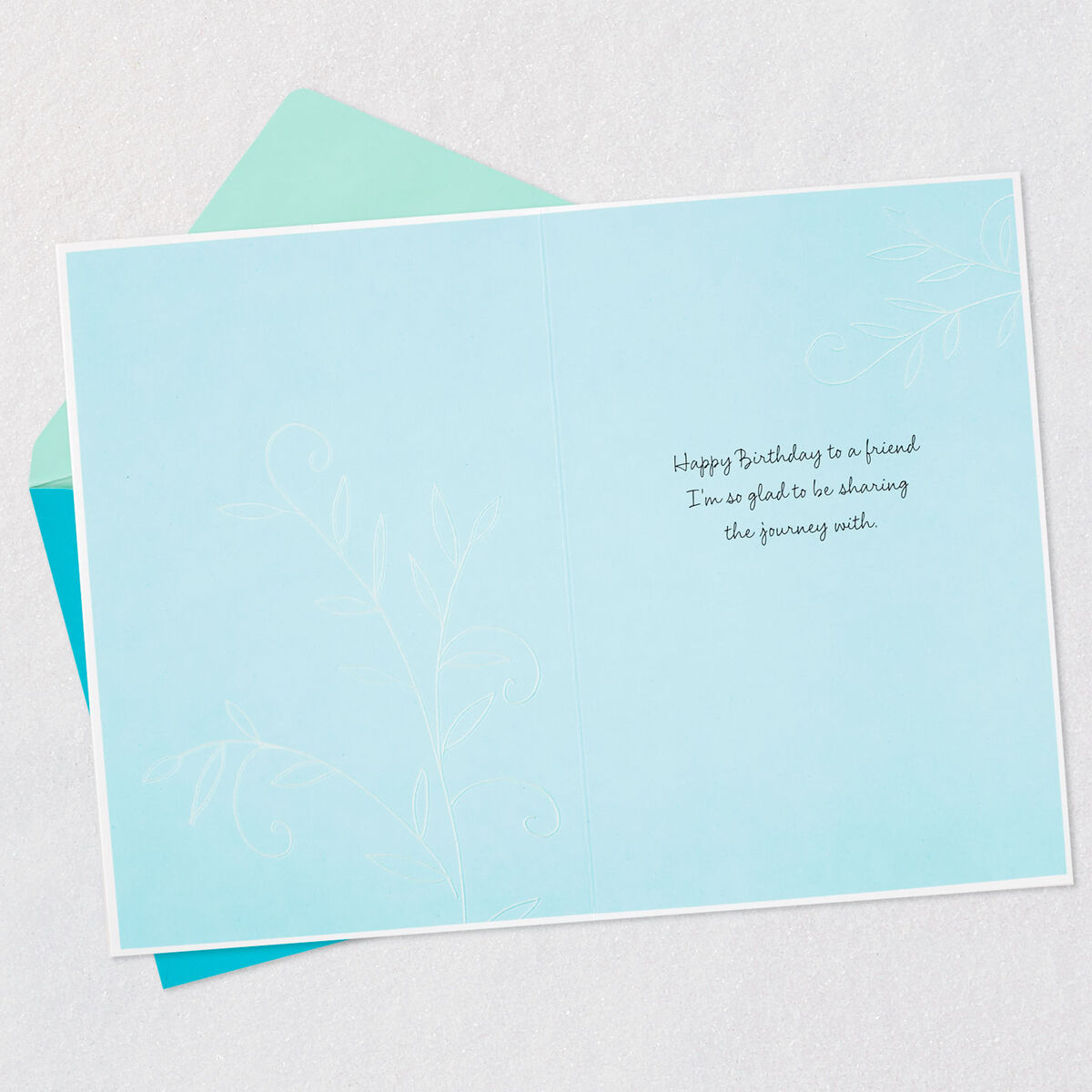 Glad to Share Life's Journey With You Birthday Card for Friend ...