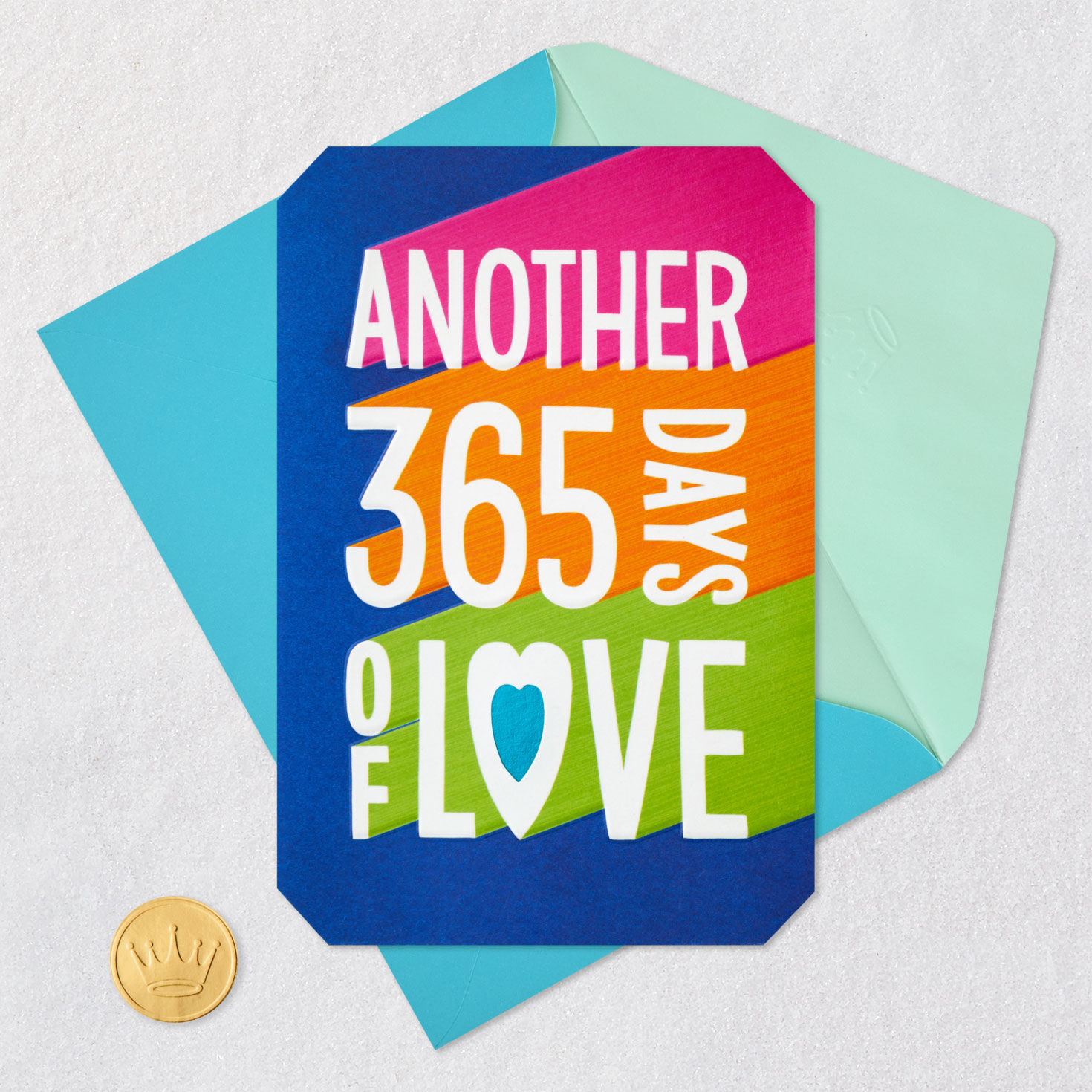 Another 365 Days of Love Anniversary Card for Couple - Greeting Cards ...