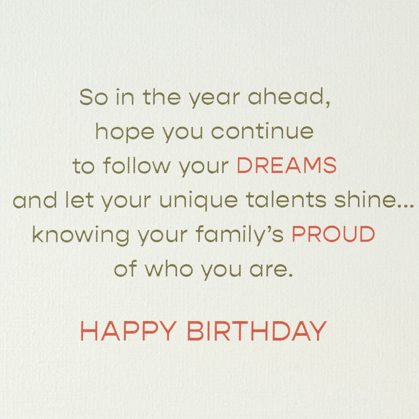 Proud of How You Find Your Own Path Birthday Card for Son With Decal ...