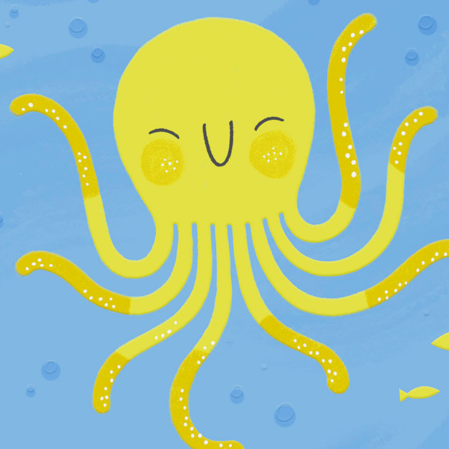 High-Five Octopus Blank Congratulations Card - Greeting Cards | Hallmark