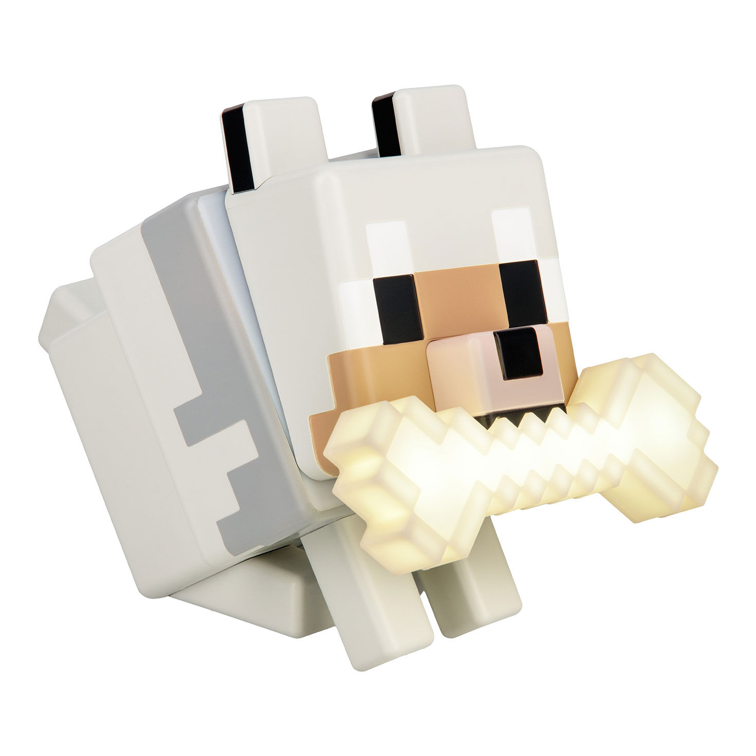 Paladone Minecraft GloBuddies Color-Changing Wolf Light - Decorative ...