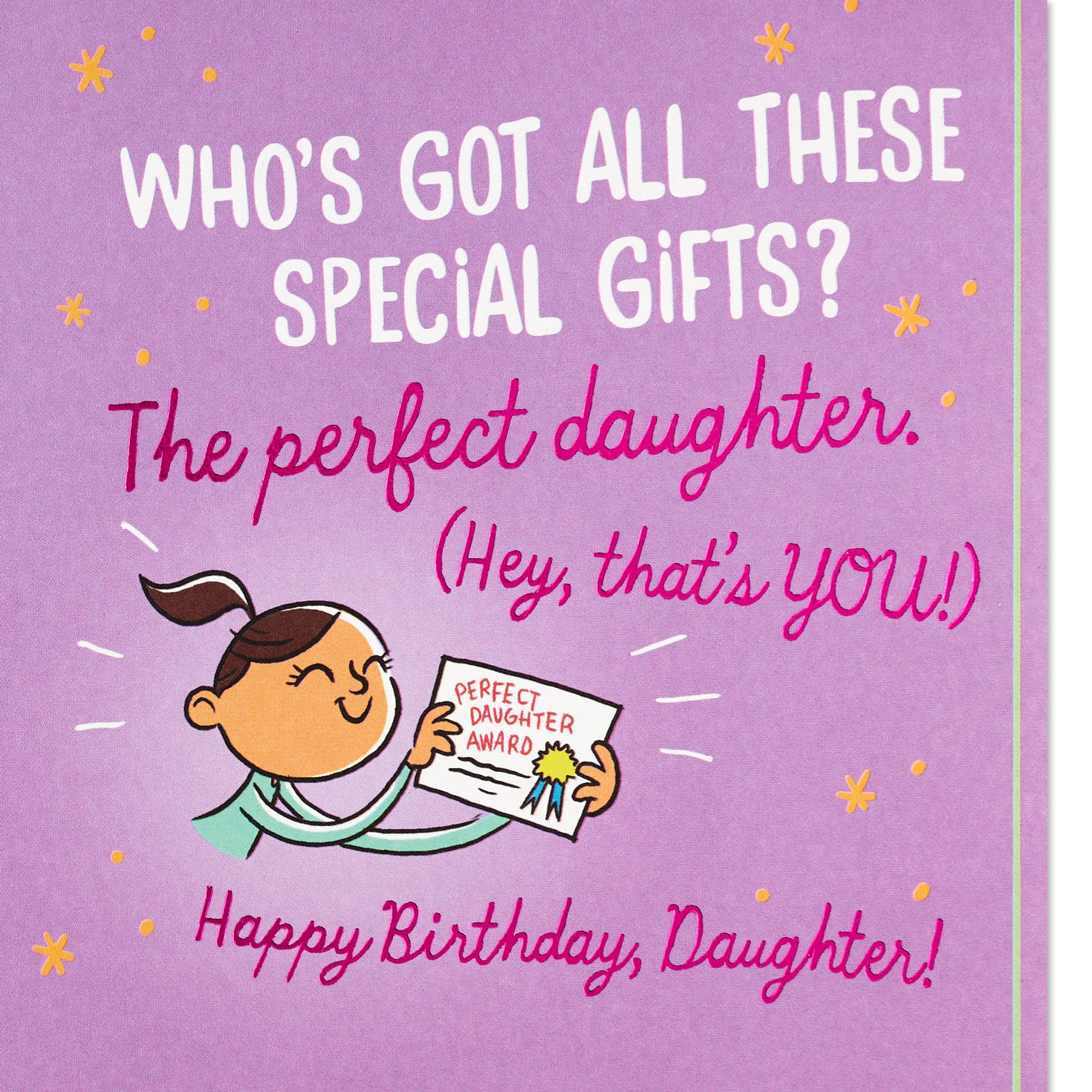 You're the Perfect Daughter Funny Birthday Card - Greeting Cards | Hallmark