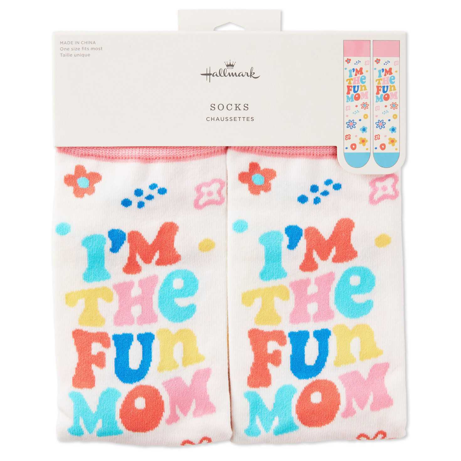 I'm the Fun Mom Novelty Crew Socks - Socks & Slippers | Hallmark