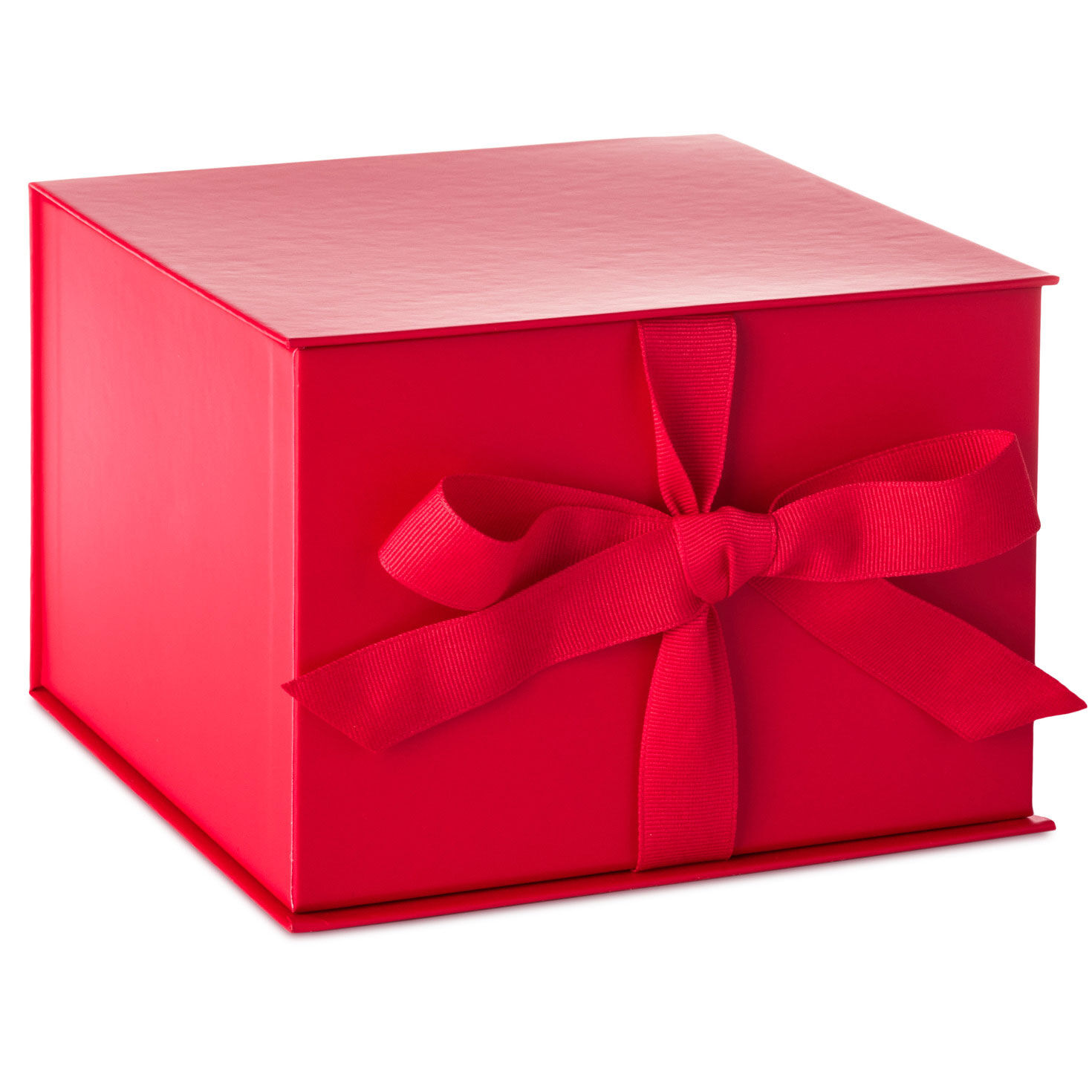 7.2" Solid Red Large Square Gift Box - Gift Boxes | Hallmark