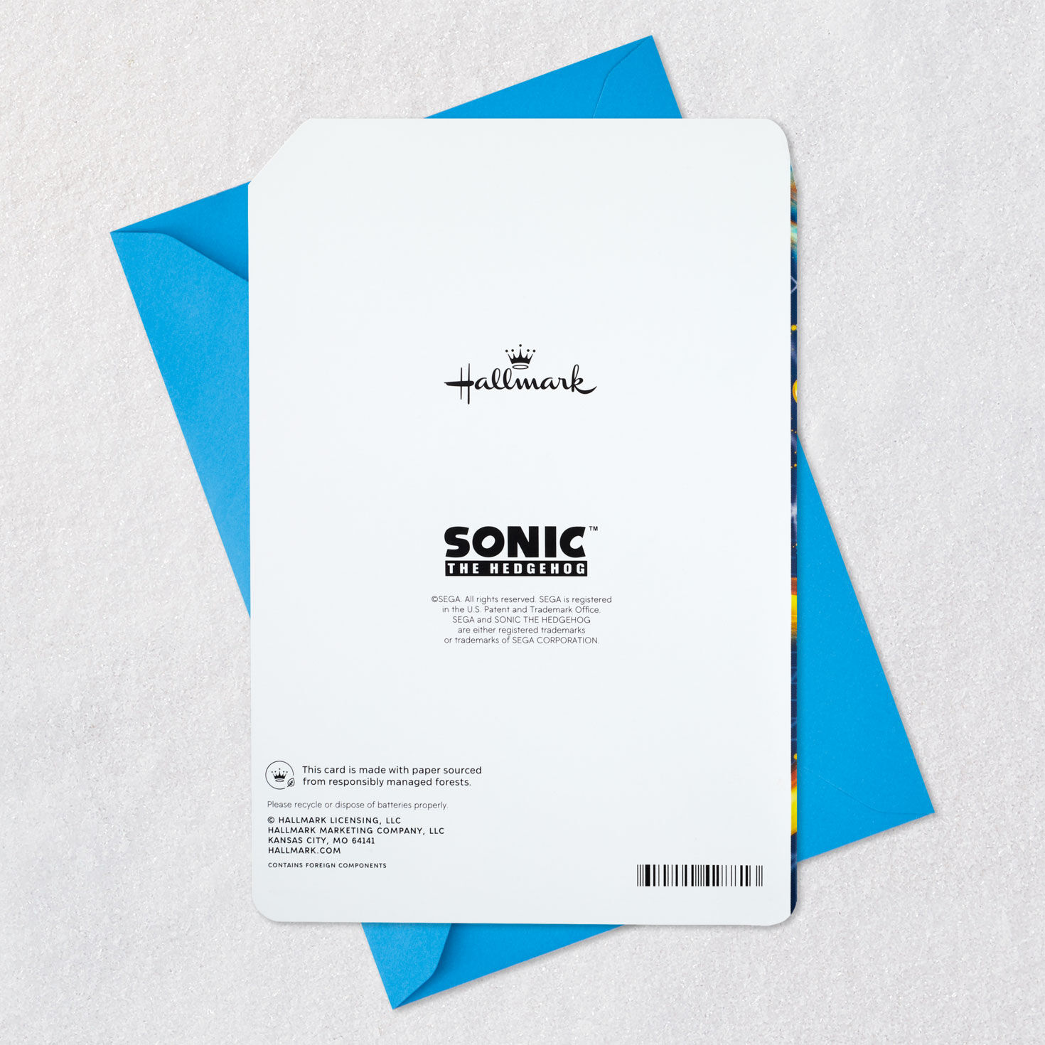 Sonic the Hedgehog™ Super Cool Musical 7th Birthday Card - Greeting ...