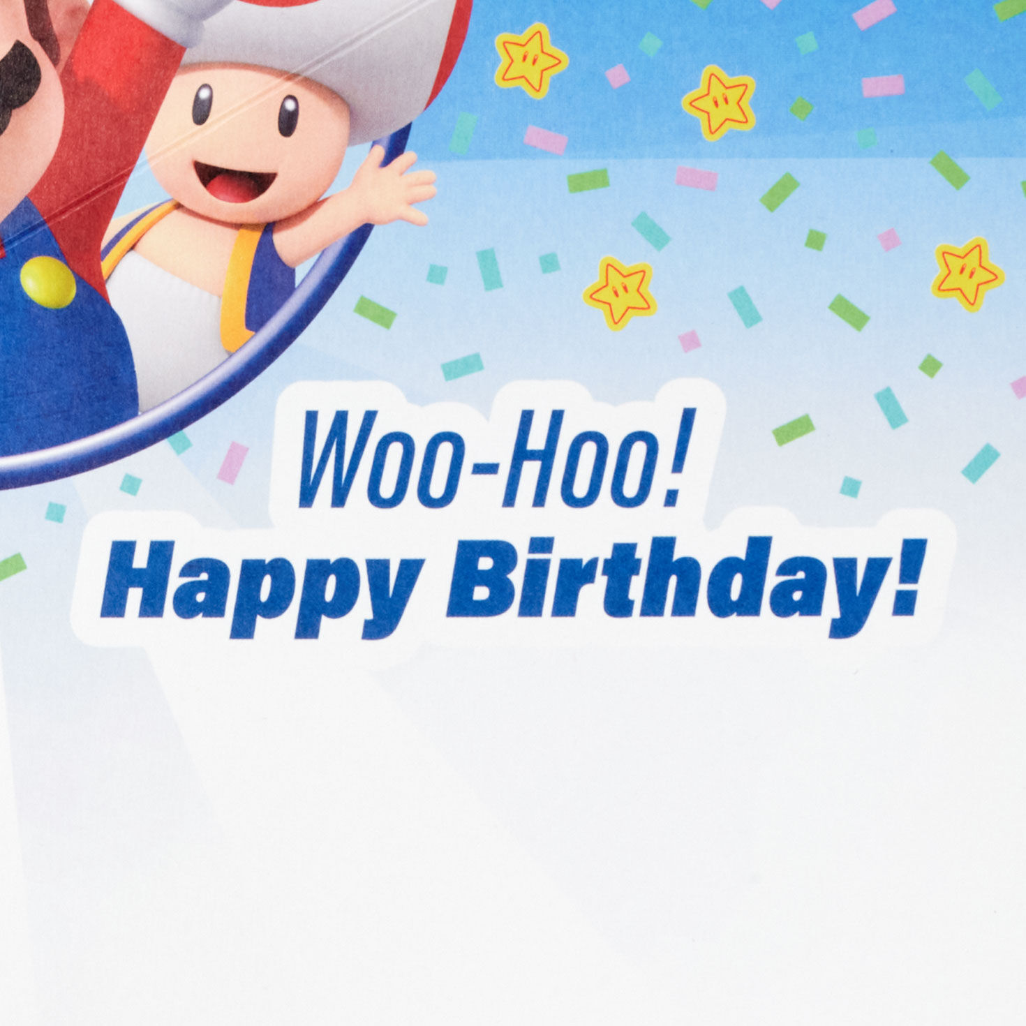 Nintendo Super Mario™ New Year of You Pop-Up Birthday Card for Kids ...